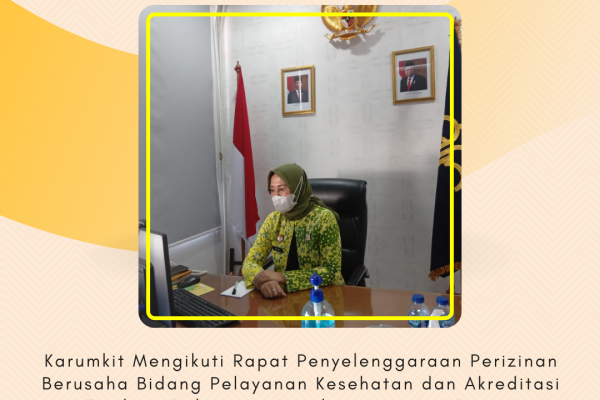KARUMKIT MENGIKUTI RAPAT TENTANG PENYELENGGARAAN PERIZINAN BERUSAHA ...